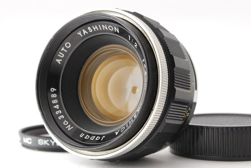 [NEAR MINT] TOMIOKA "Made" Yashica Auto Yashinon 5cm 50mm F2 Lens M42 ...
