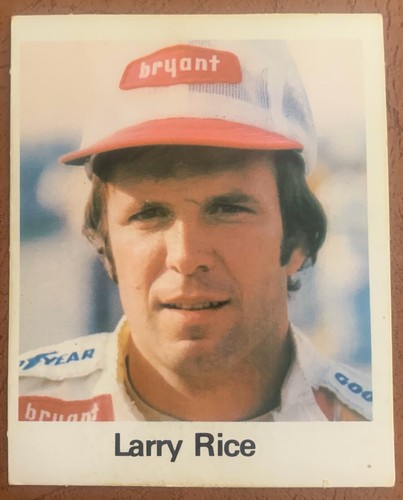 LARRY RICE 1979 Avalon Hill USAC Indianapolis 500 Game Card FREE ...