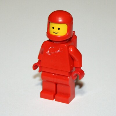Lego Classic Spaceman Minifigure Original Red Vintage Space Astronaut ...