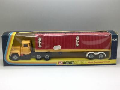 CORGI TOYS MACK CONTAINER TRUCK ACL 1106 NEAR MINT BOXED | eBay