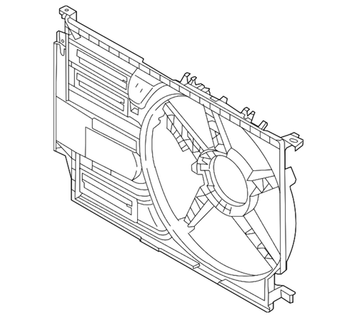 New Genuine BMW Fan Shroud (2019-2023) OE 17428645857 | eBay