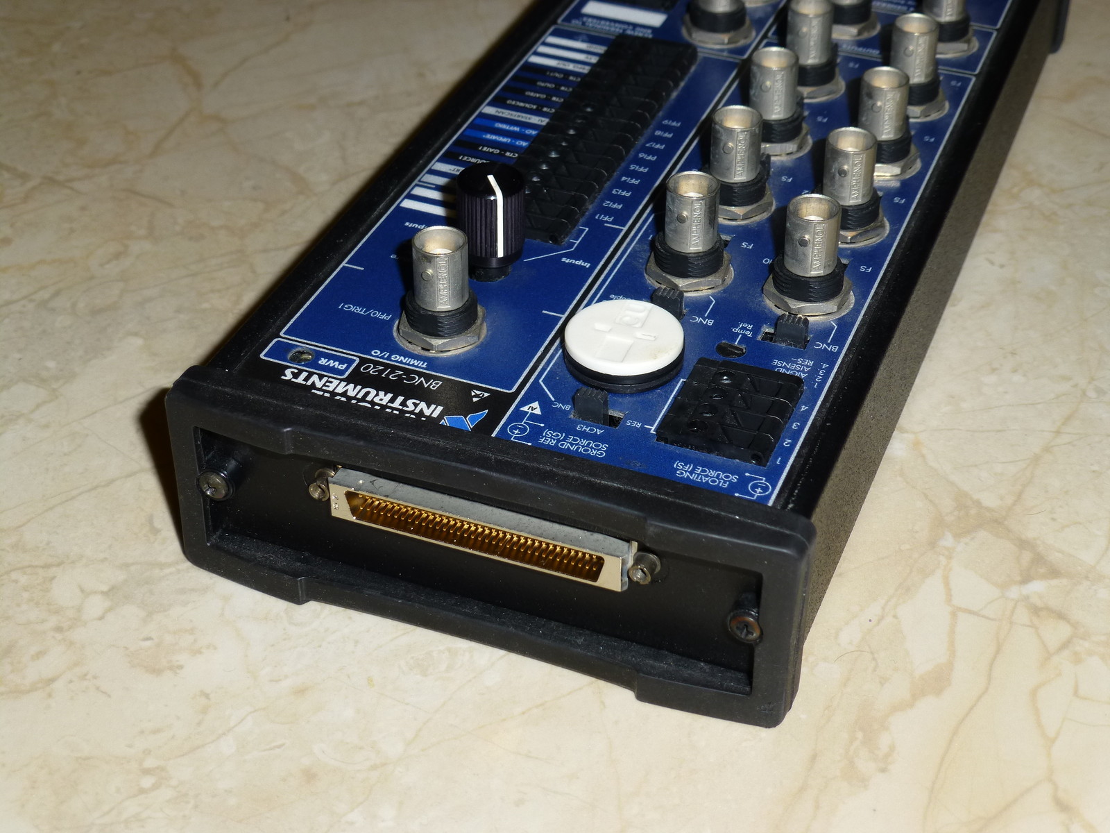 National Instruments BNC-2120 Connector Block w Function Generator ...