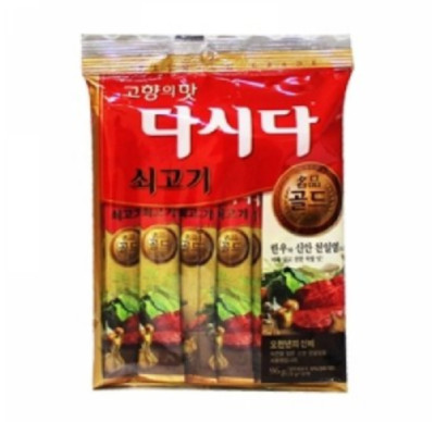 [CJ] DASHIDA Korean Beef Soup Stock Powder Stick Seasoning Condiment ...