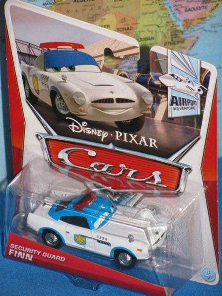 Disney Cars Security Guard Finn McMissile Airport Adventure Mattel 1 55 ...