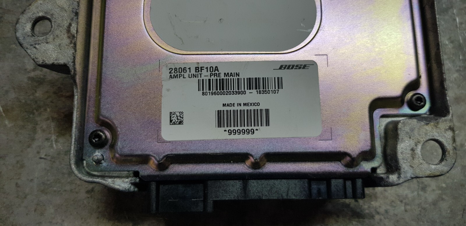 ⭐️ Nissan Amplifier Audio Control Unit 28061 BF10A ⭐️ | eBay