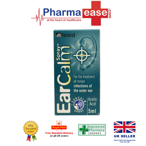 Ear Calm EarCalm Ear Infection Spray - 5ml | eBay