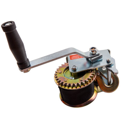 600lbs. Hand Winch Heavy Duty Steel Cable Crank Gear for Boat/Trailer ...