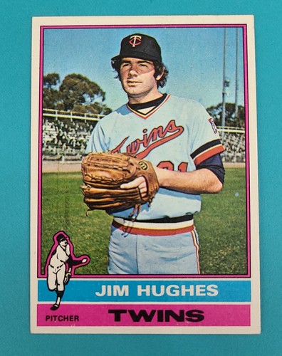 1976 Topps RC #11 Jim Hughes Minnesota Twins BASEBALL Card 5C | eBay