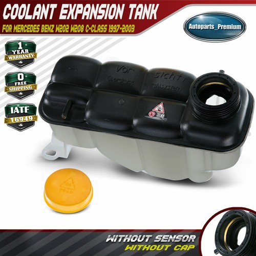 Coolant Expansion Tank w/o Cap for Mercedes-Benz W202 W208 C280 97-03 ...