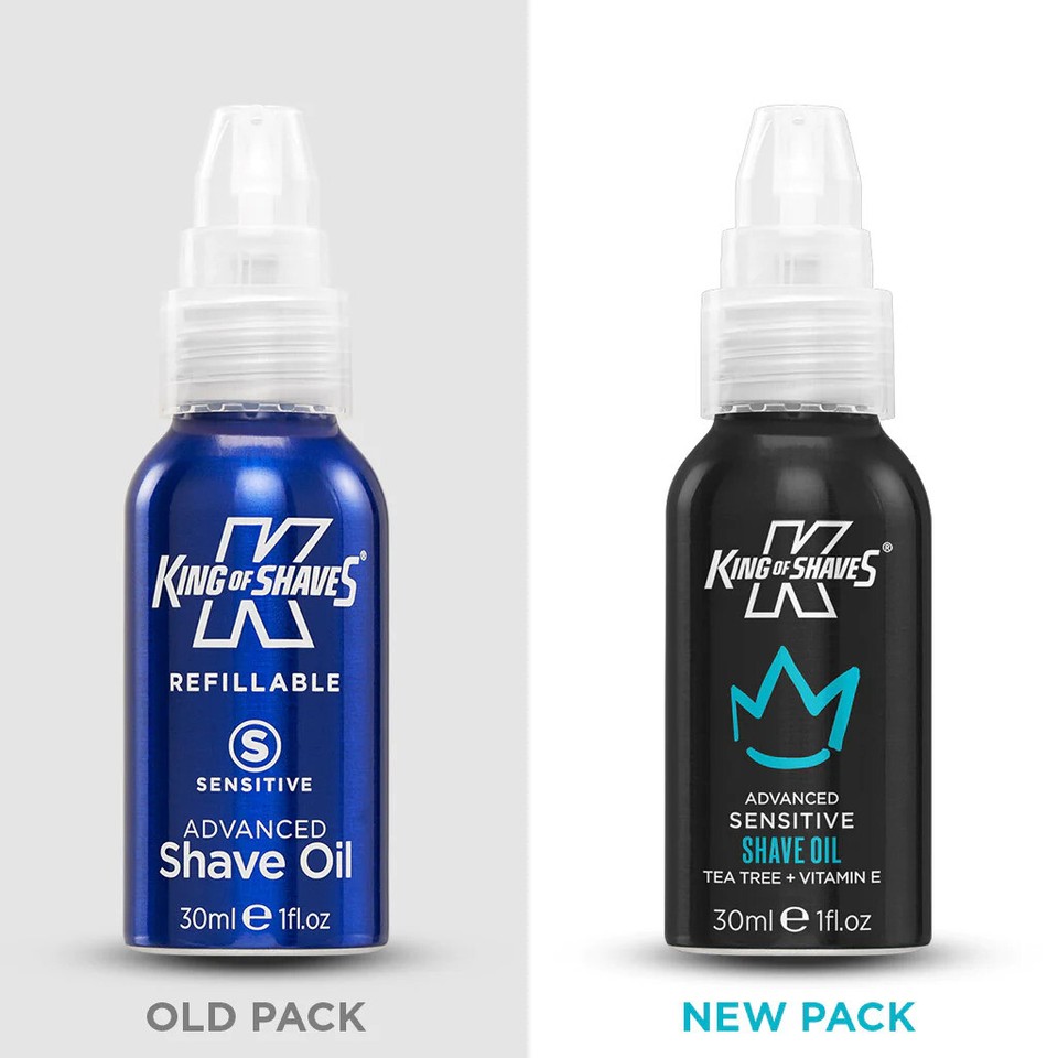 King Of Shaves Sensitive Advanced Shaving Oil 30ml | eBay UK