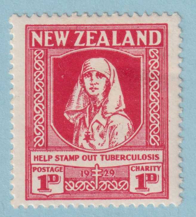 Violation Stamp Historical NZ Stamp Print Wahine: New Zealand Fine