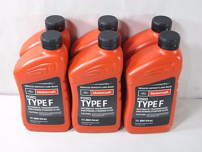 Automatic Transmission Fluid-Type F Motorcraft XT-1-Q1F 1-Qt Case of 6 ...