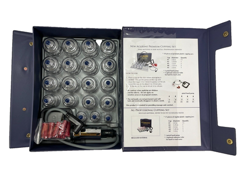 Acuzone Premium Cupping Set Excellent Condition Complete 19 Cups - Made ...