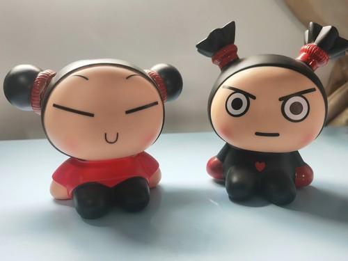 PUCCA China Doll PUCCA Garu Piggy Bank Collector Model Toys Vintage Toy ...