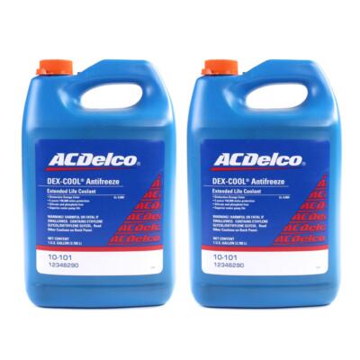 ACDelco 2gal (2 x 1 Gallon Bottle) DEX-Cool Coolant Antifreeze 12346290 ...