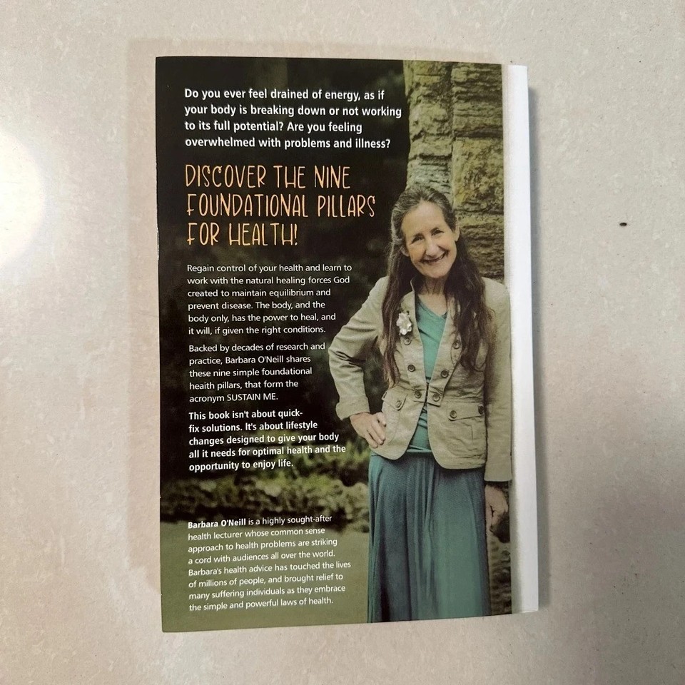 Sustain Me Barbara O'Neill A Handbook of Natural Remedies The 9 ...