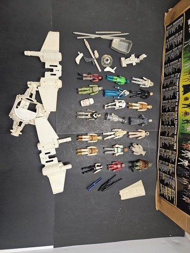 Star Wars 21 Figure Beater Lot Plus Miscellaneous Pieces And Parts | eBay