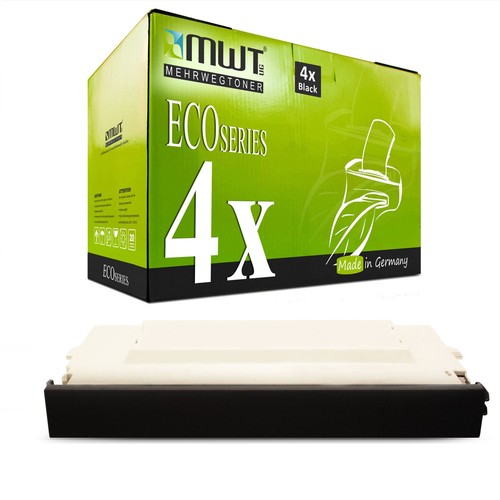 4x ECO Patrone SCHWARZ ersetzt Lexmark C500H2KG 4060234490325 | eBay.de