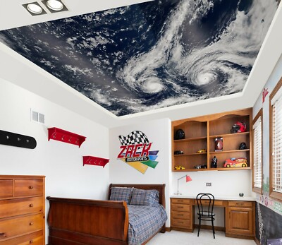 3D Cloud Vortex 1518 WallPaper Murals Wall Print Decal Wall Deco AJ ...
