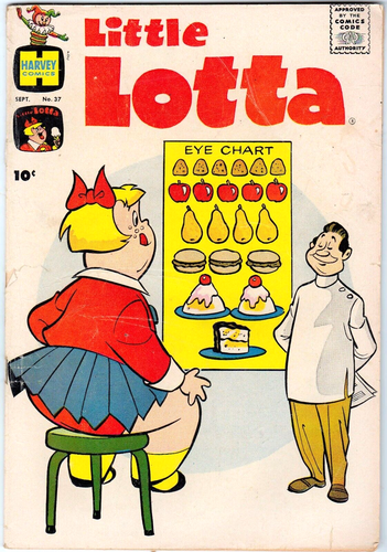 Little Lotta #037 - Nice Harvey Little Lotta Comic 1961 GVG | eBay