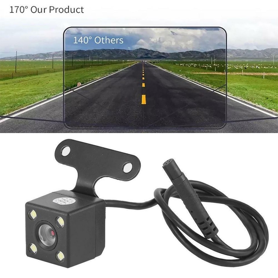 5 Pin HD Car Rear View Camera Reverse Night Vision Parking 170° Camera ...