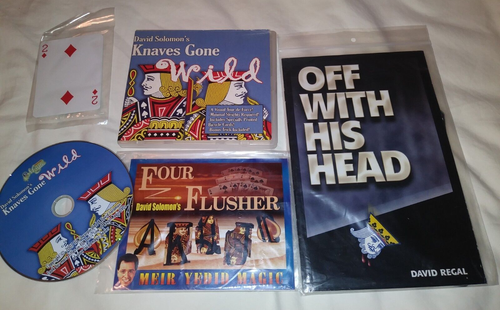 DAVID REGAL & DAVID SOLOMON Card Magic Effect Lot Bicycle Gaffs DVD | eBay