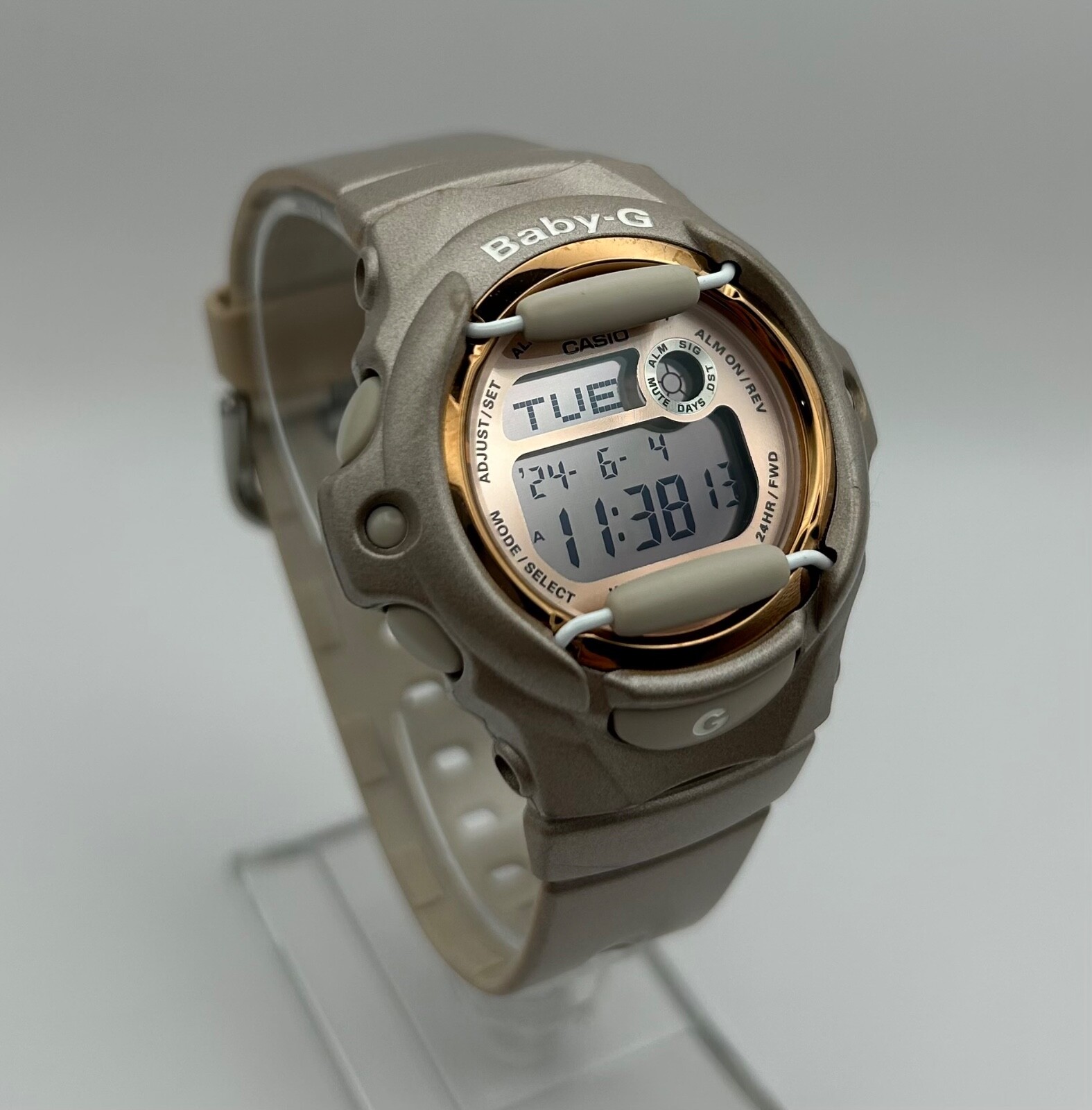 Casio Baby G Digital Women’s Watch - BG-169G - Metallic Pink | eBay