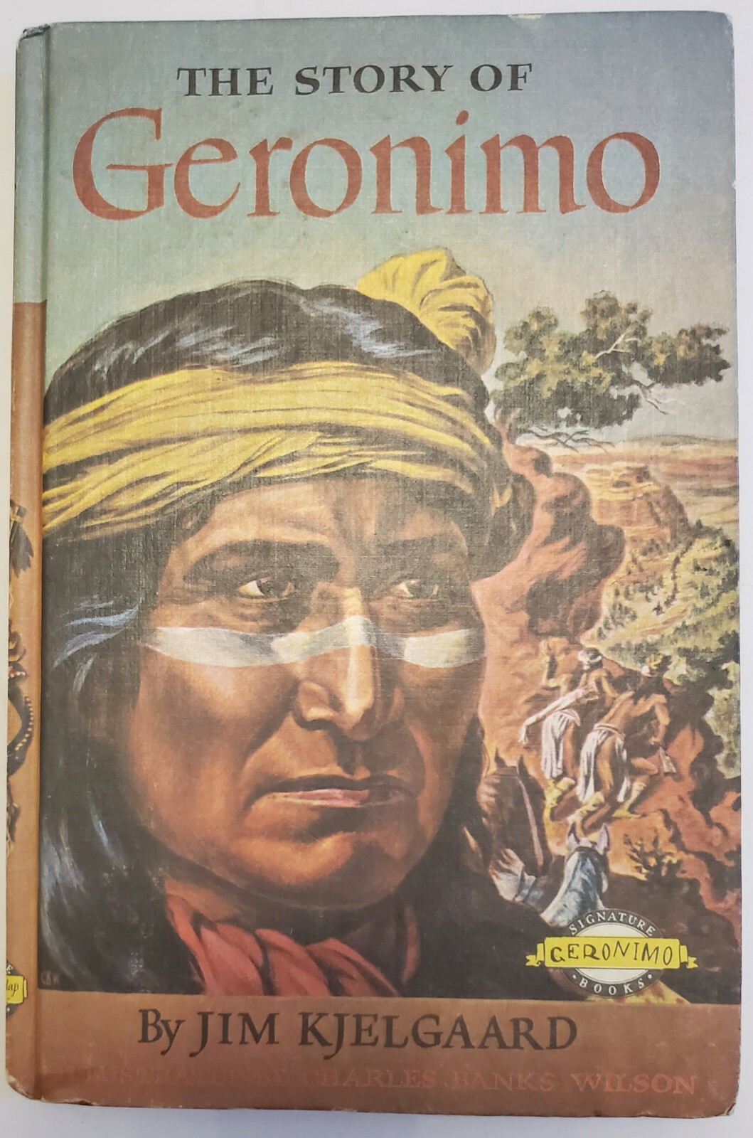 THE STORY OF GERONIMO BY JIM KJELGAARD SIGNATURE BOOKS VINTAGE 1953 | eBay