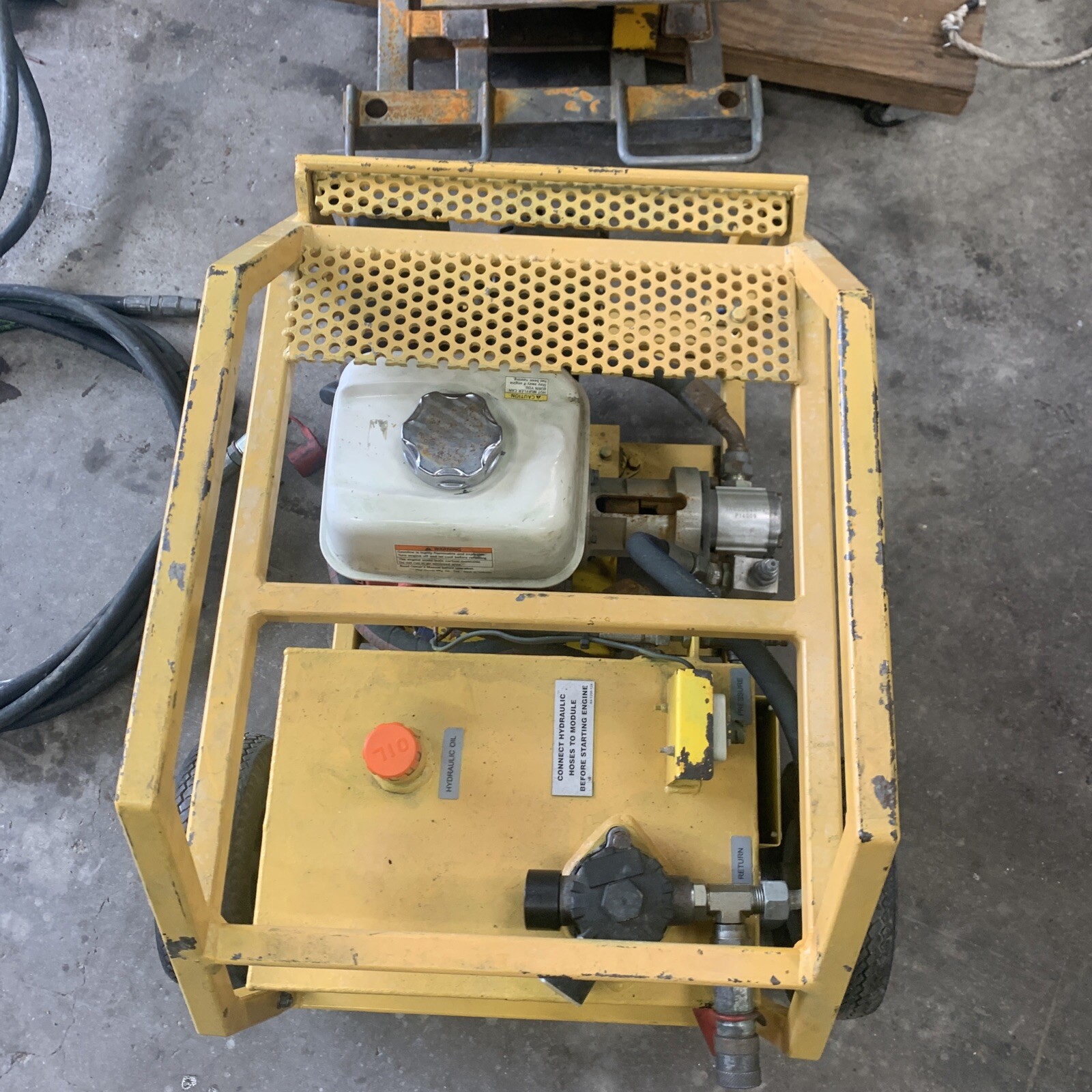 CBS C-1350 Fiber Optic Cable Wire Puller Tugger PUSHER W/ HONDA ...