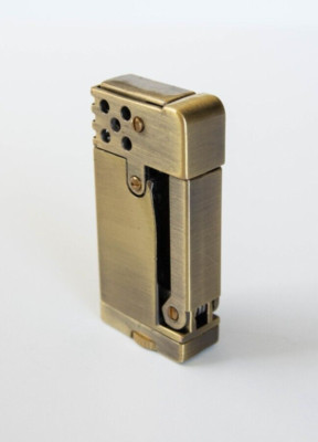VINTAGE STYLE ROCKER LIGHTER Trench Retro Fuel Saving Lighter O Ring ...