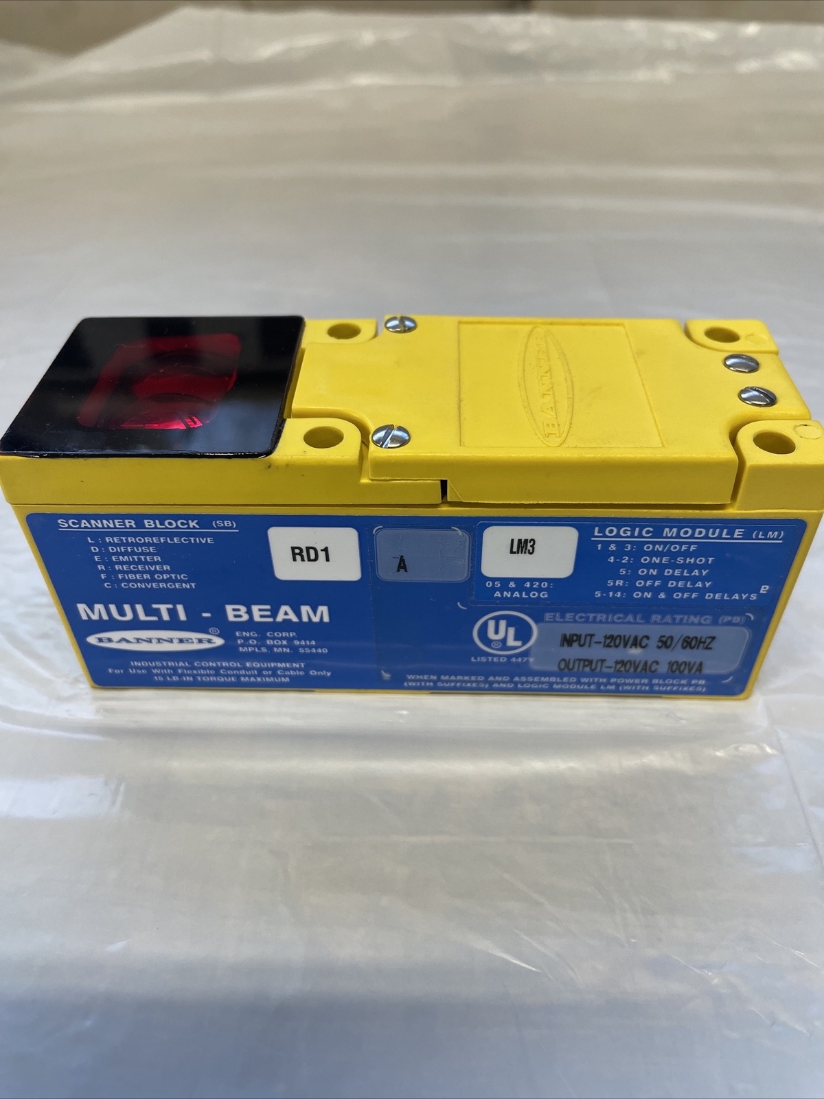 Banner RD1 A LM3 | eBay