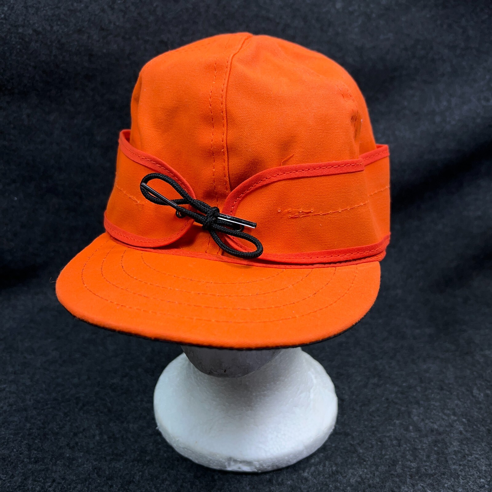 Stormy Kromer Hat men 6 7/8 Waxed cotton cap Blaze orange NWT | eBay