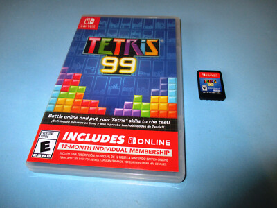 Tetris 99 Nintendo Switch Game w/Case 45496596644| eBay