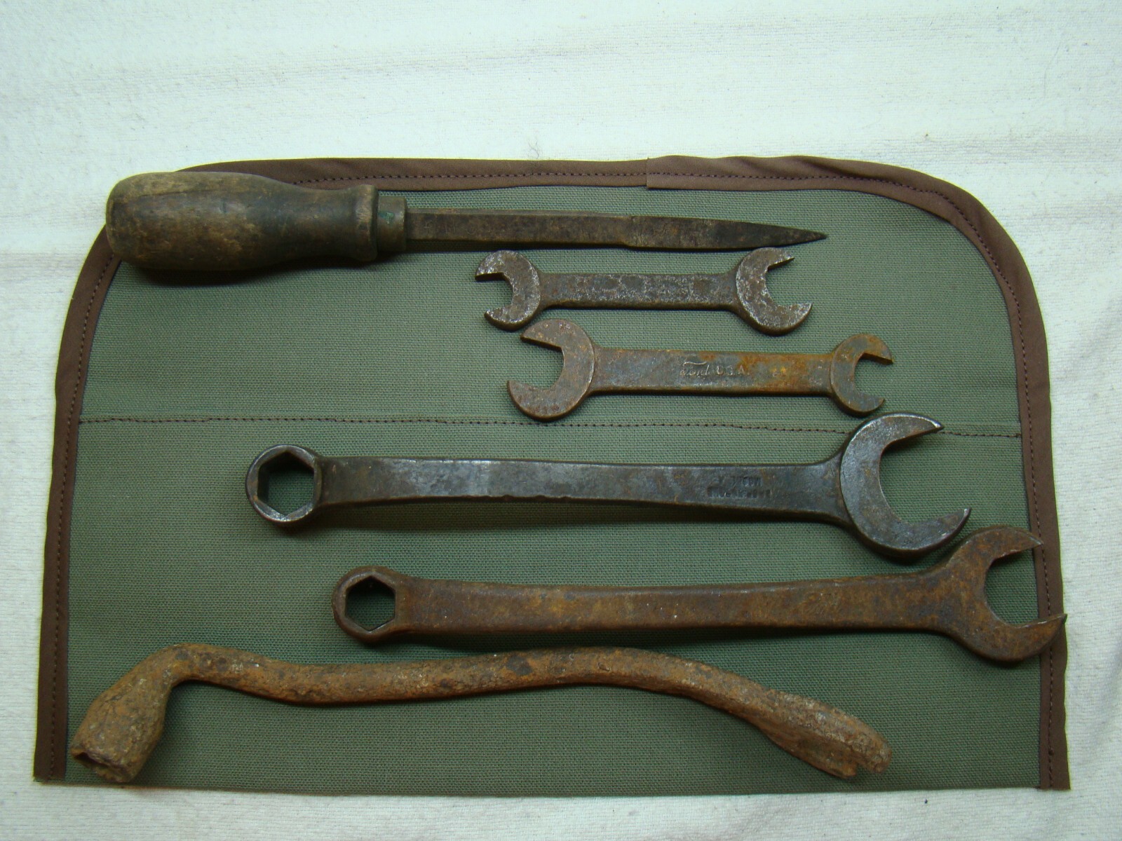 old Ford script tools Ford tool kit Ford wrenches Ford tools vintage ...