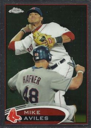 2012 Topps Chrome #207 Mike Aviles Red Sox NM-MT | eBay