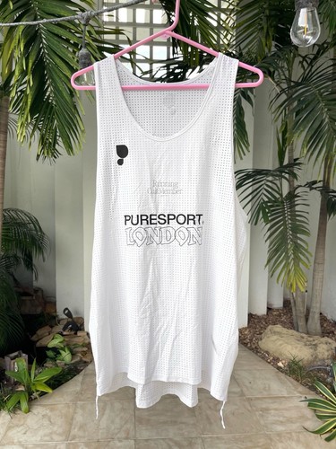 Satisfy Running Cult Member Singlet Puresport London Marathon XL | eBay