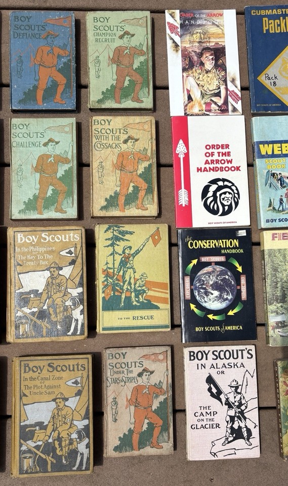 Lot of 36 Vintage boy Scout Books And handbooks | eBay