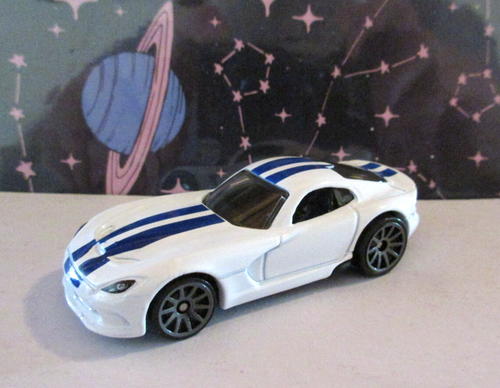 HW-2025 WHITE 2013 DODGE SRT VIPER UNSPUN SAMPLE! | eBay