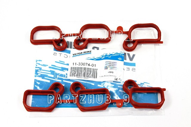 BMW 11611436631 Intake Manifold Gasket Set VICTOR Reinz OEM Made in ...