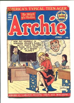 Archie--#38--1949--COMIC BOOK--Archie--G/VG | eBay