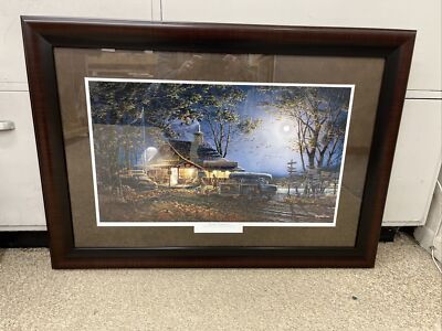 TERRY REDLIN CUSTOM FRAMED / MATTED Autumn Traditions B23 | eBay