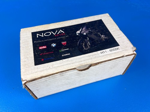 NOVA HID H11 6000K premium motorcycle lighting kit | eBay