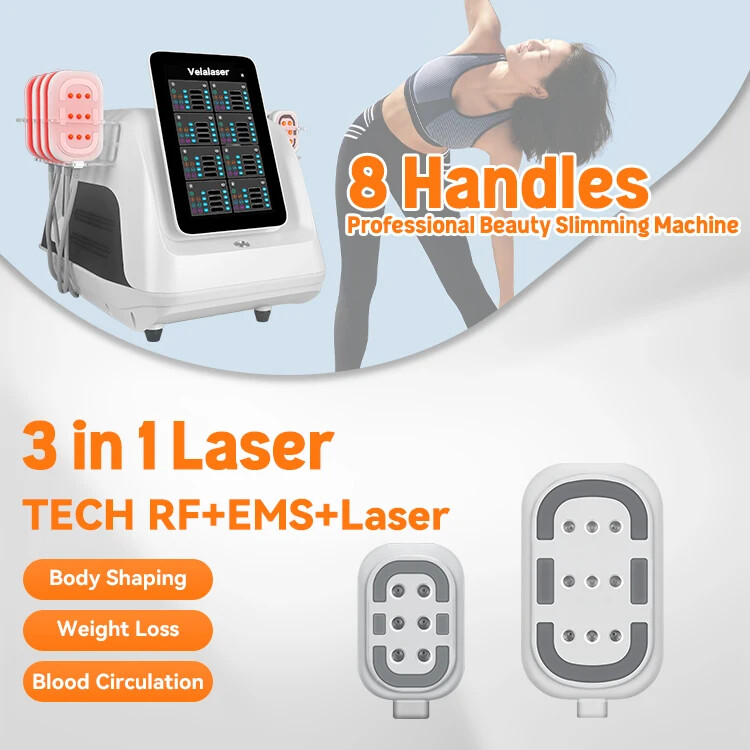 Professional RF Lipo Laser Machine Body Slimming Fat Burning Skin ...
