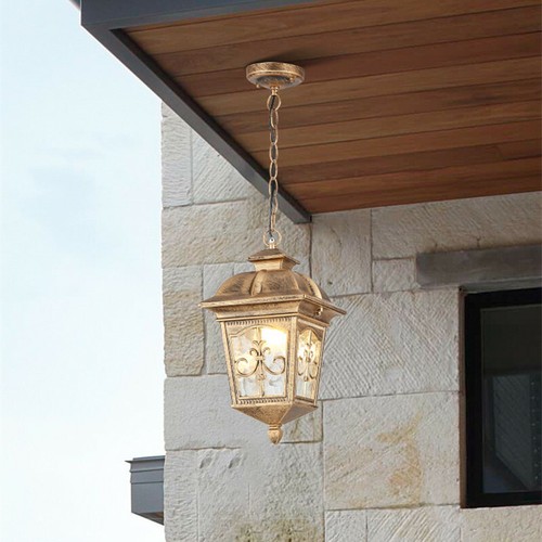 Outdoor Pendant Light Garden Gate Lamp Home Pendant Lighting Yard ...