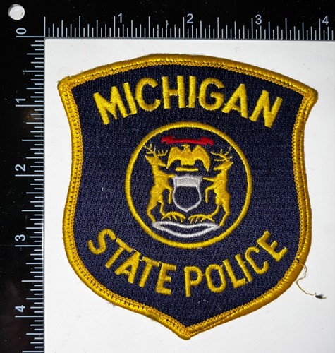 Michigan MI State Police Department Patch | eBay
