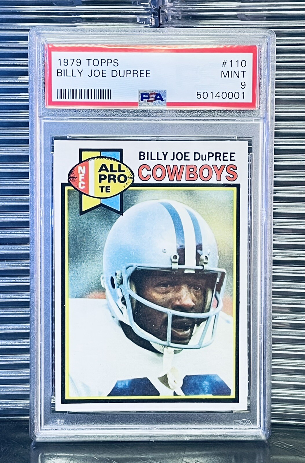 Billy Joe Dupree 1979 Topps Football Card #110 PSA 9 MINT Centered ...