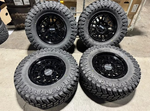 17X8.5 0mm Method MR321 GLOSS BLACK 6X139.7 WHEELS RIMS 33125017 TIRES ...