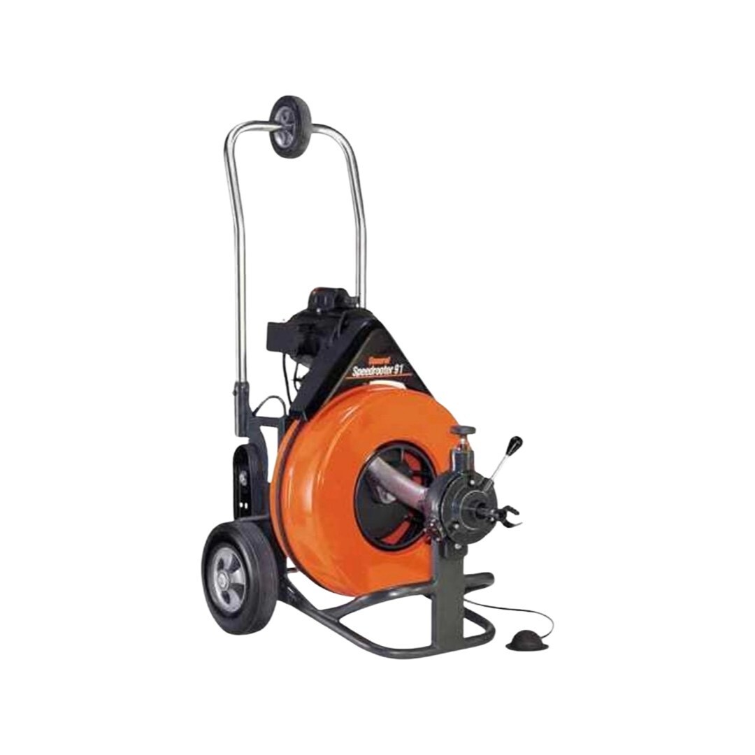 General Speedrooter P-SXL-F with 100EM4 (100 ft. x 5/8”) Cable in Large ...