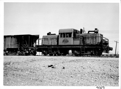 1974 American Aggregates Co Train #6816 Engine Shops 5x7 Photo X2200S ...