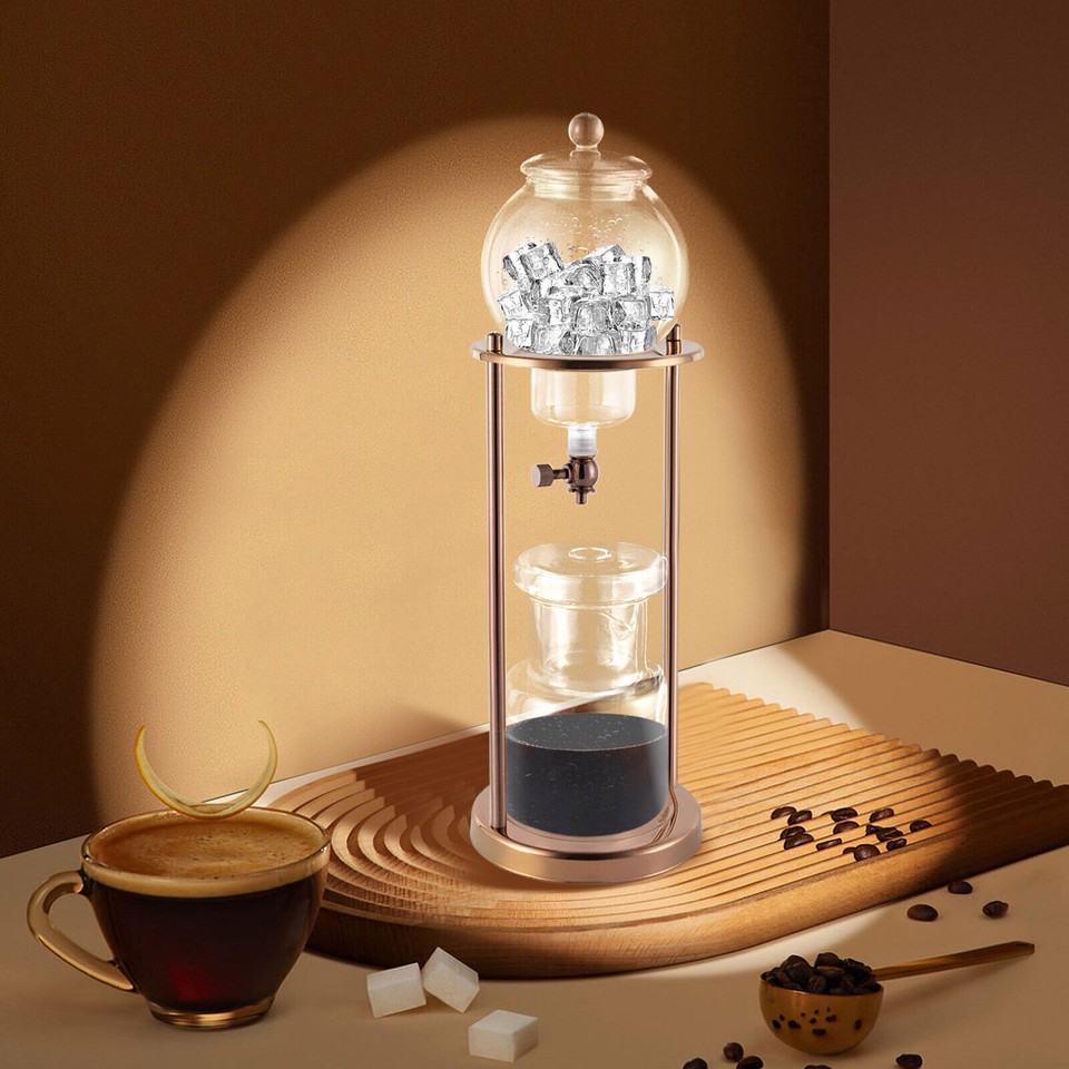 Iced Coffee Dripper Cold Brew Drip Tower Coffee Maker Stainless Steel ...